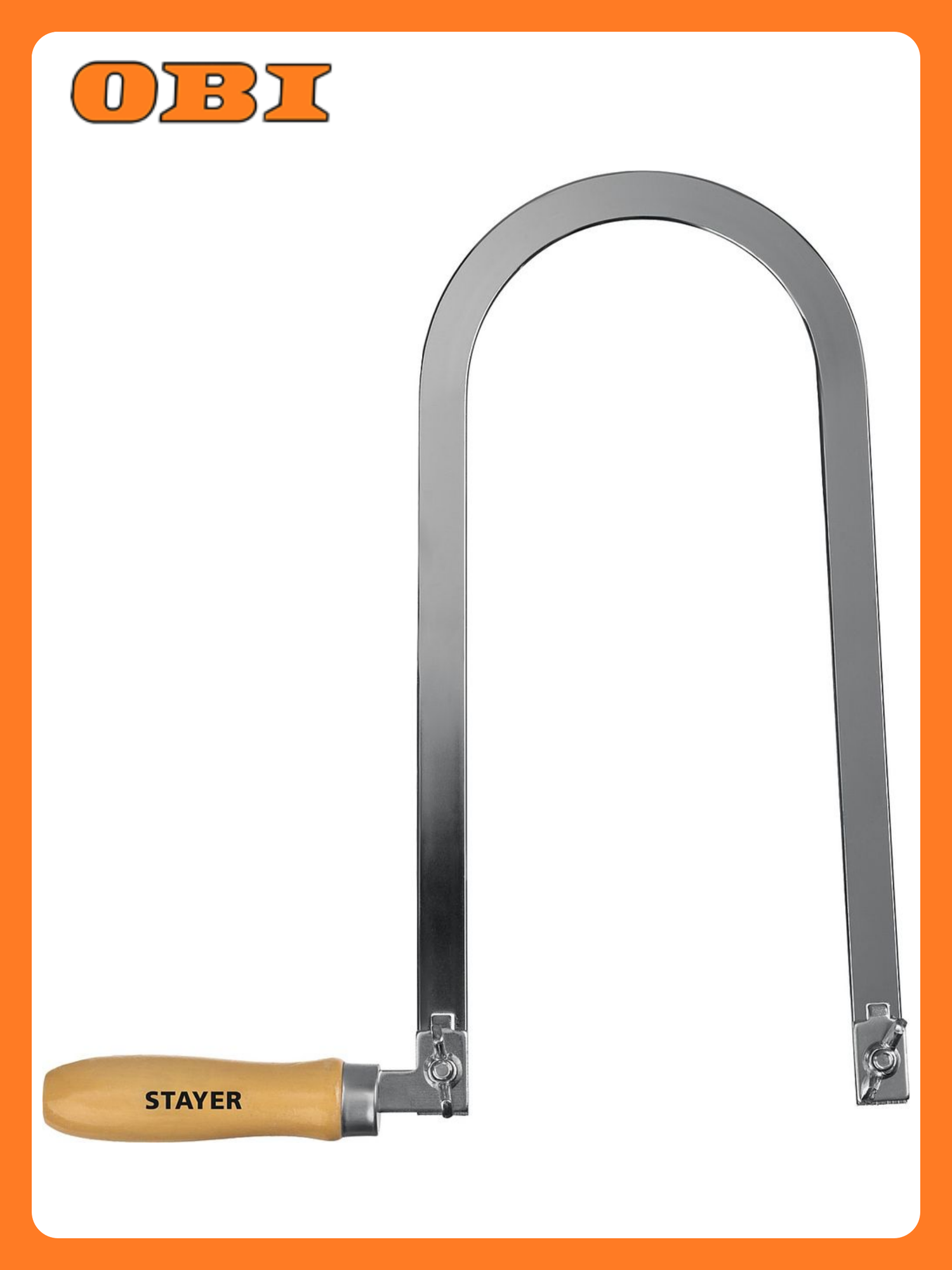 Лобзик по дереву STAYER ручной 130x250 мм