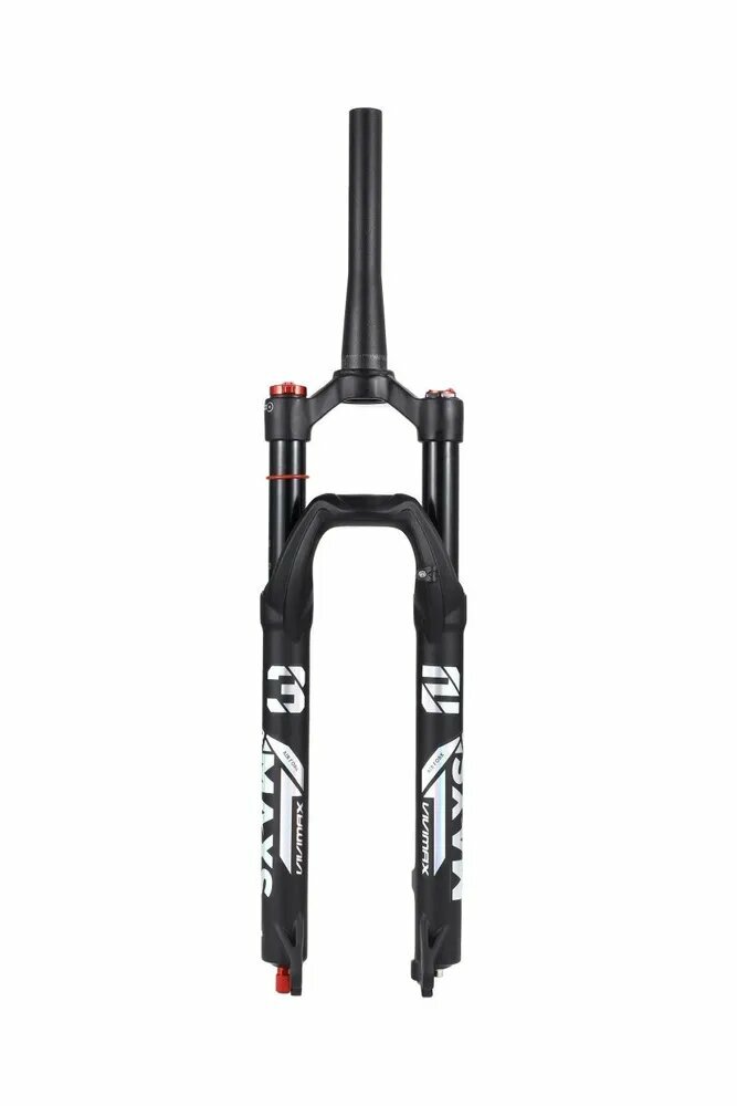 VIVIMAX MAXS32, пневматическая вилка с подвеской для горного велосипеда, С амортизацией отбоя, QR 9x100мм, Ход 120MM, 29 дюймов (Блокировка плеча), Конический, Передняя вилка велосипеда(Черное)