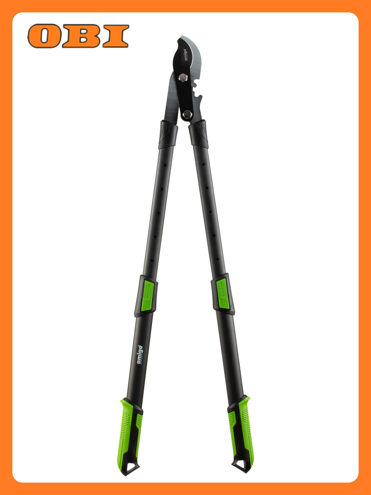 Сучкорез Amigo Grande 76731, плоскостной, телескопический, сталь, SK5, 930мм