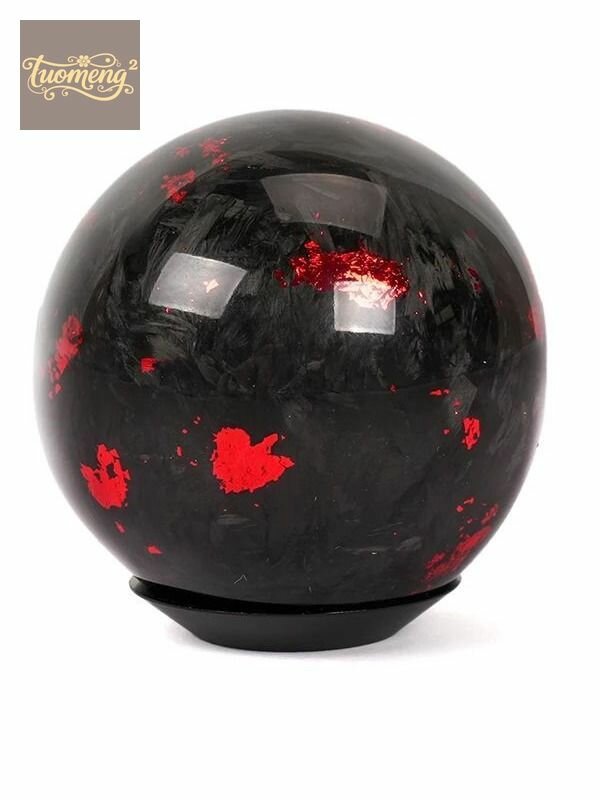 Ручка КПП "Forged Ball" (шар, кованый карбон, универсальная)