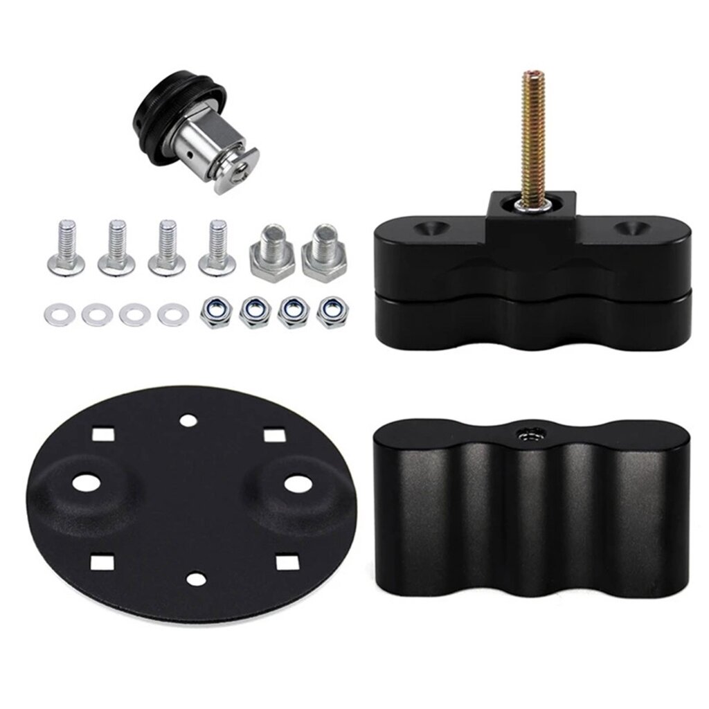 Автомобили и мотоциклы с замками, топливные баки, бочки для масла, резервуары для воды, фиксированные кронштейны, запасные канистры для масла, зажимы для лотков, с парольными замками