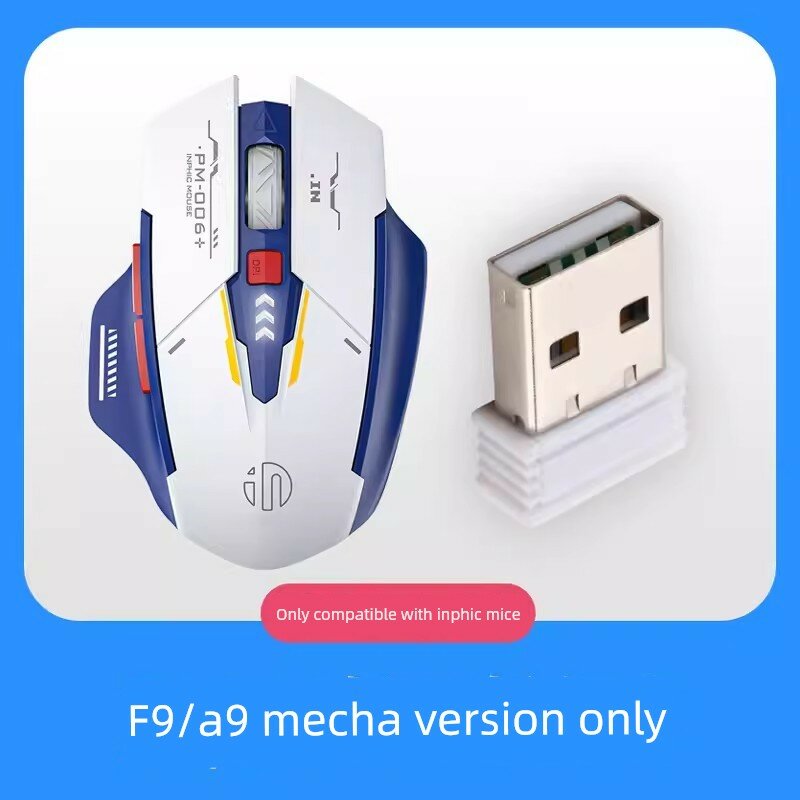 Беспроводная мышь Inphic с адаптером 2.4G и USB Bluetooth, специально разработанная для PM1/PM6/M8/PX2/DR01 Официальная