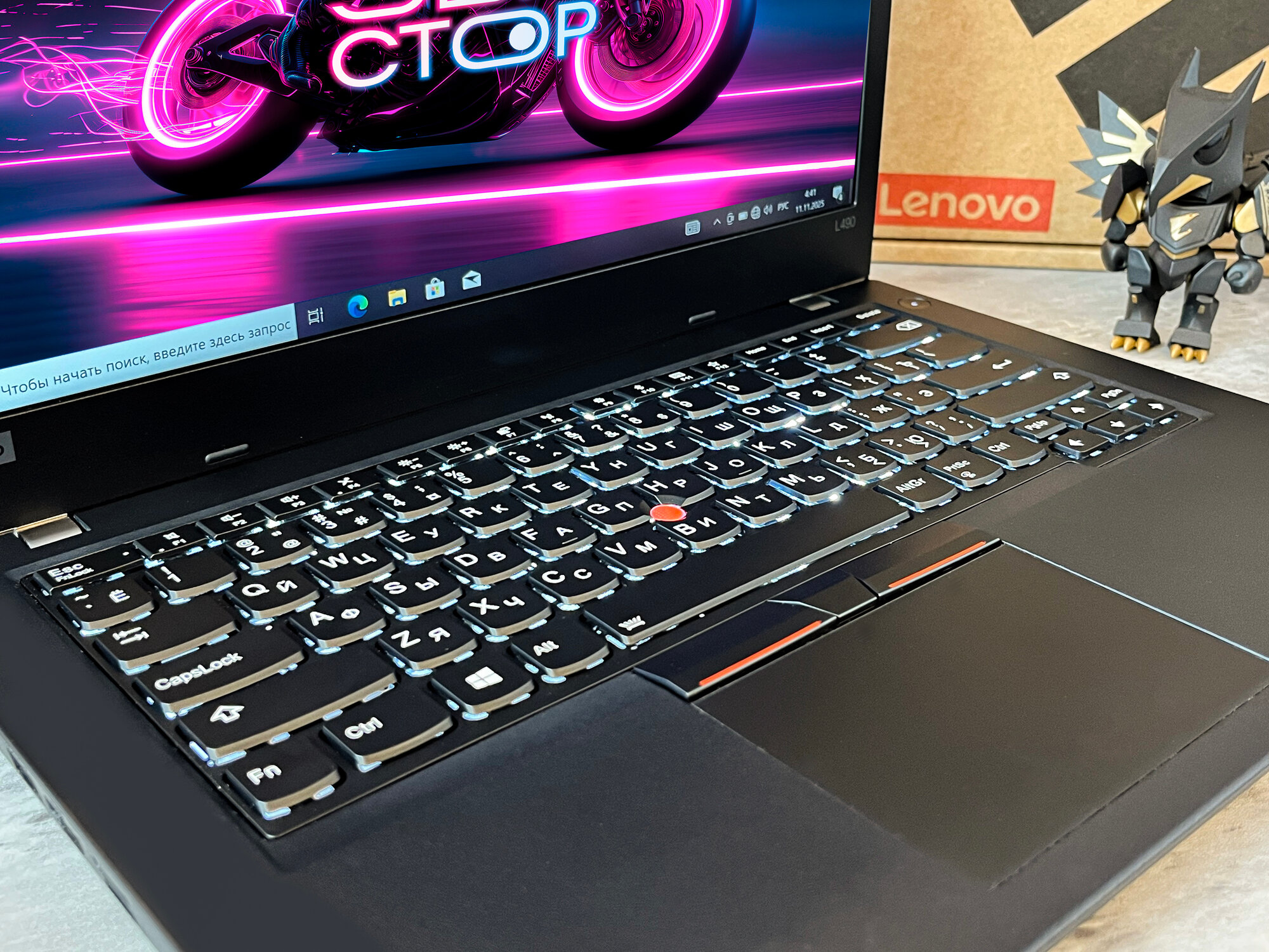 Ноутбук Lenovo Thinkpad L490 intel core i5-8365U, RAM 8GB SSD 256GB, Intel UHD 620 Graphics