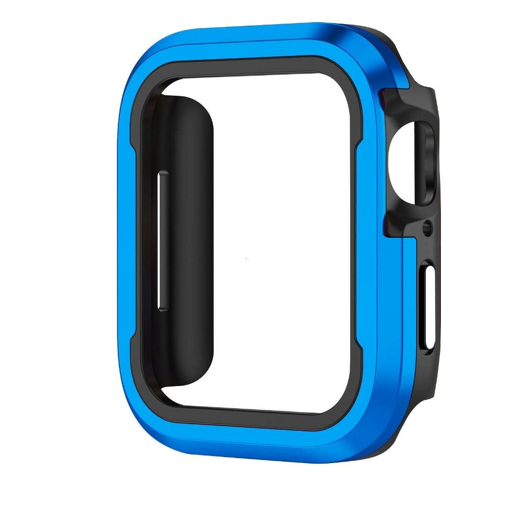Чехол-бампер для часов S8/7/6/5/4/SE2, Синий - 40mm