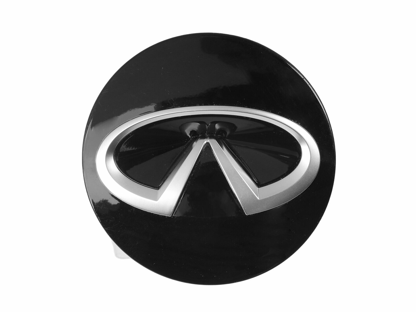 Заглушка литого диска INFINITI черный хром 77-85