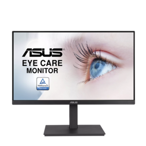 Монитор ASUS 23.8" VA24EQSB IPS LED, 1920x1080, 5ms, 300cd/m2, 178°/178°, 100M:1, D-Sub, HDMI, DP, USB-Hub, колонки, 75Hz, GamePlus Tec, HAS, Tilt, Swivel, Pivot, VESA, Black, 90LM056F-B01170 3 years