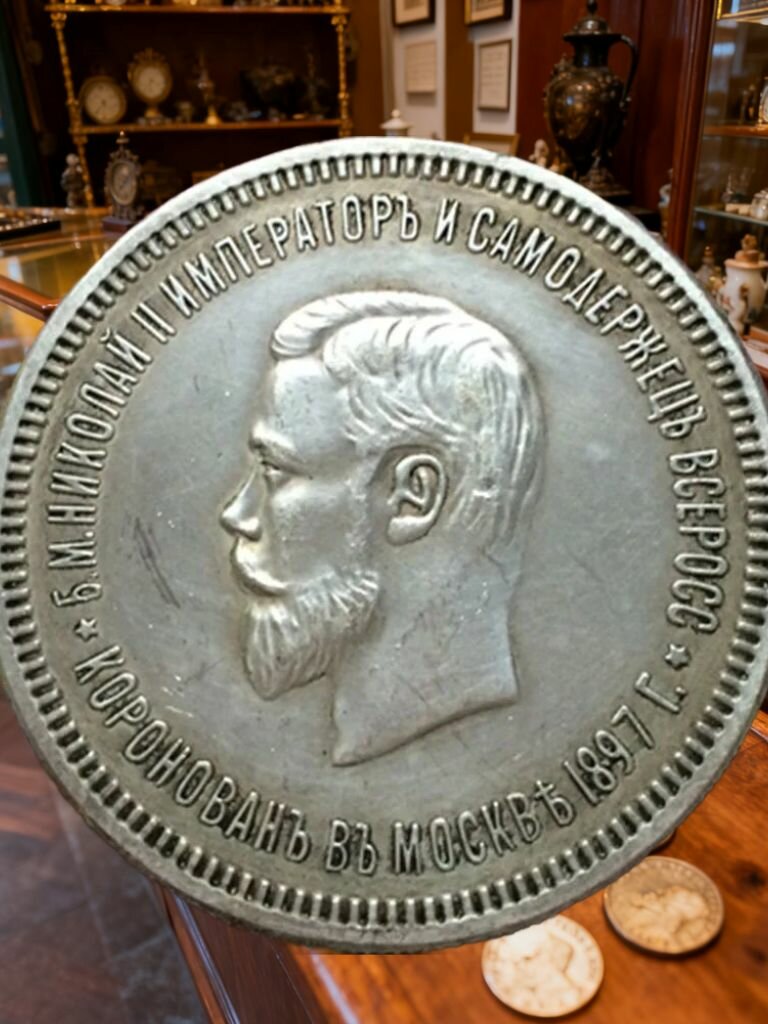 1PC Русский рубль 1897 Античный процесс, 2060 серебряных долларов, подходит для коллекции Память