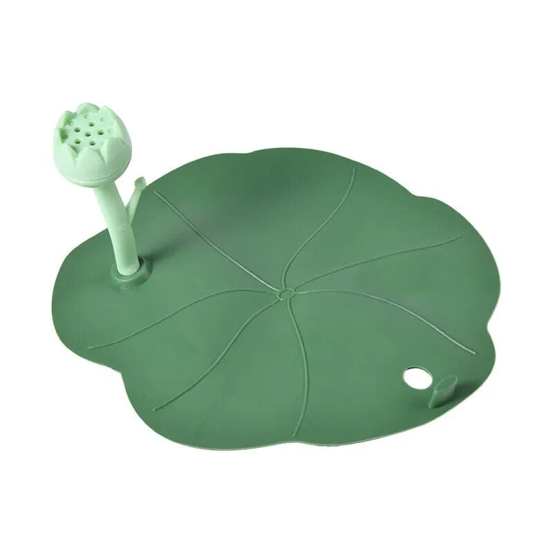 Креативная крышка для сливного отверстия в виде лотосового листа, антизапаховое устройство, силиконовый антизапаховый коврик для сливного отверстия, канализационная крышка для ванной комнаты, антизапаховая уплотнительная крышка