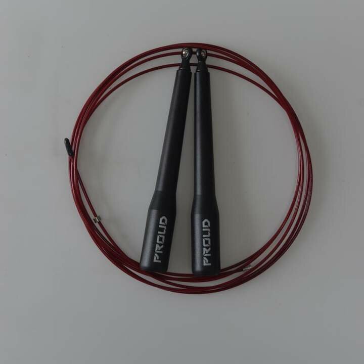 Скоростная скакалка ROGUE SR-1 BEARING SPEED ROPE, Черная ручка