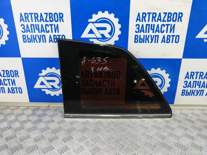 Б/У Стекло кузовное заднее левое Opel Zafira B / Опель Зафира B 1.8 Z18XER 140 Л.С. 2006