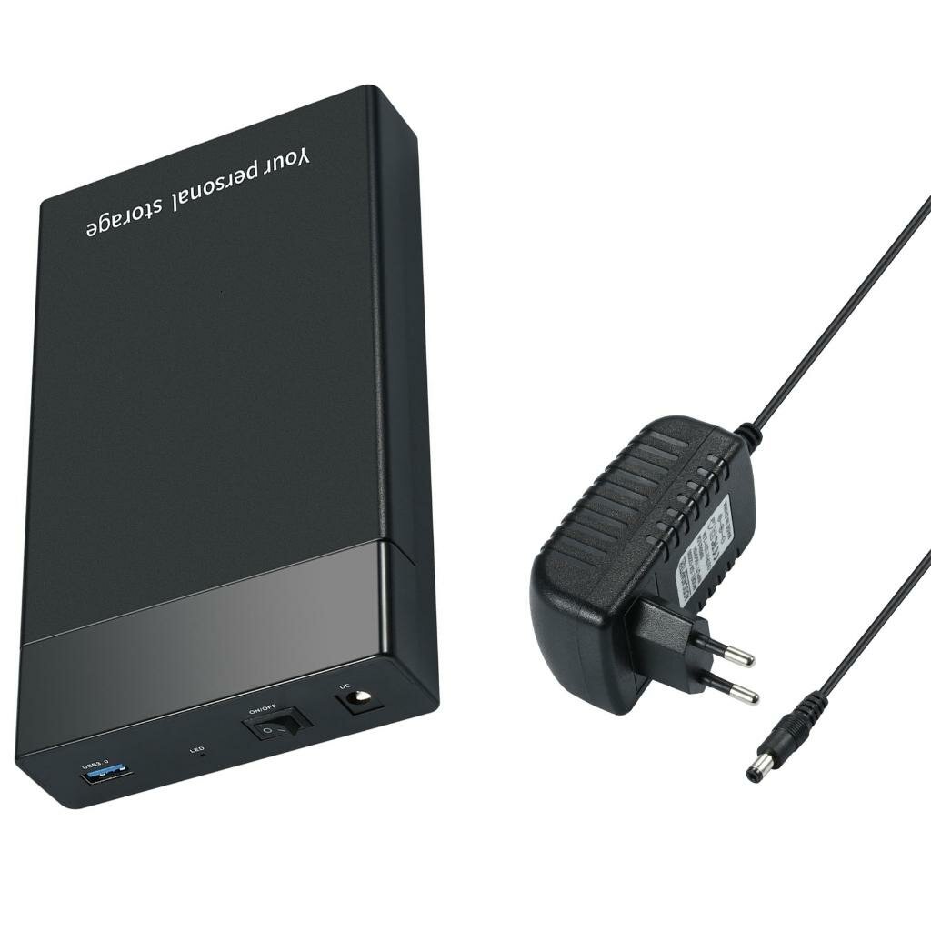 Корпус SSD HDD USB 3.0 для 3,5-дюймового диска, вилка европейского стандарта