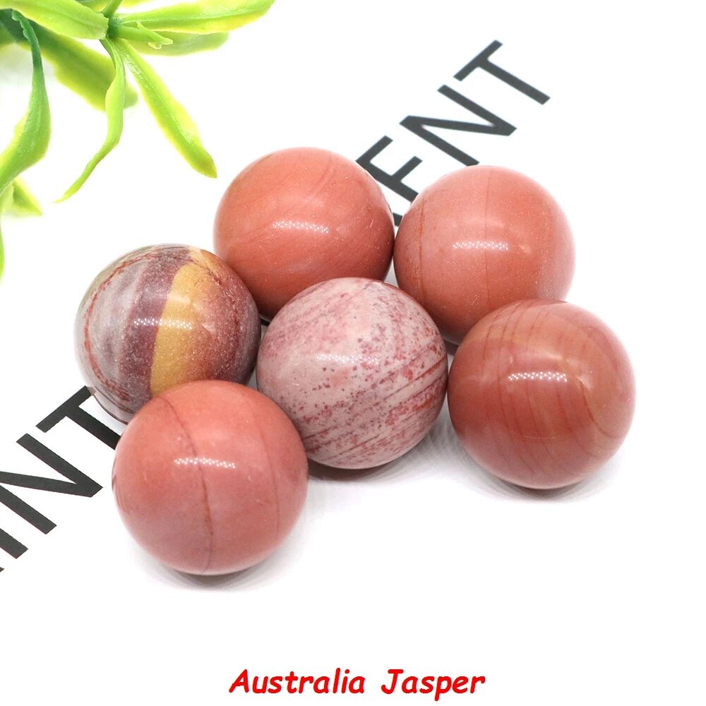 Розовый кварц аметист шары из камня 20 мм Фиолетовый, 50 PCS, Australia Jasper