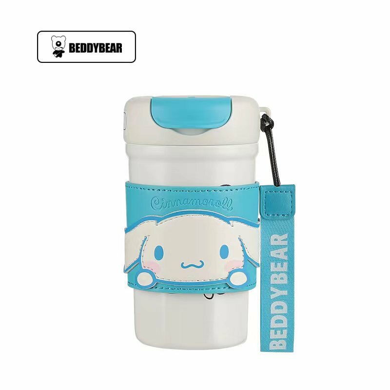 Кружка Bear Urban, кофейная кружка для взрослых, изолированная кружка с керамическим покрытием, внутренняя часть из нержавеющей стали, портативная кружка для воды