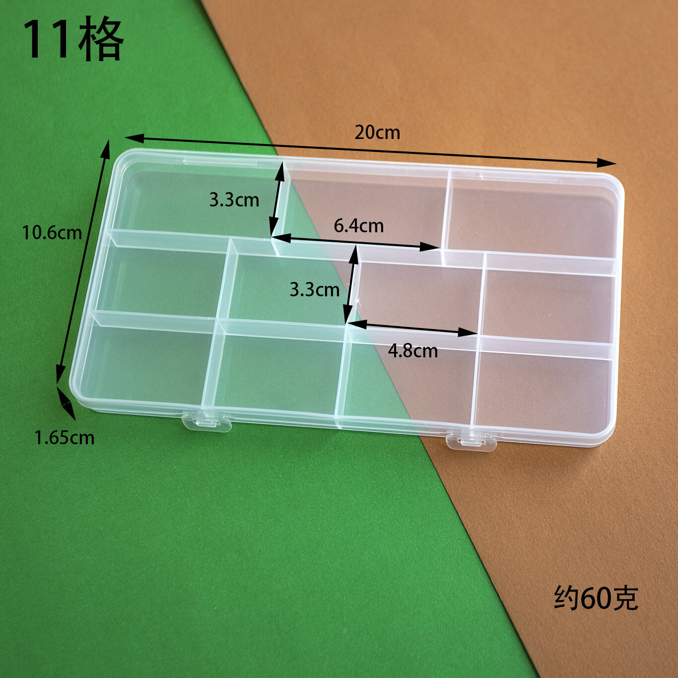 Пластиковый контейнер для хранения с отделениями 10 15 24 36, прозрачный, с кнопками, аксессуары для рыбалки, упаковка, шкатулка для ювелирных изделий