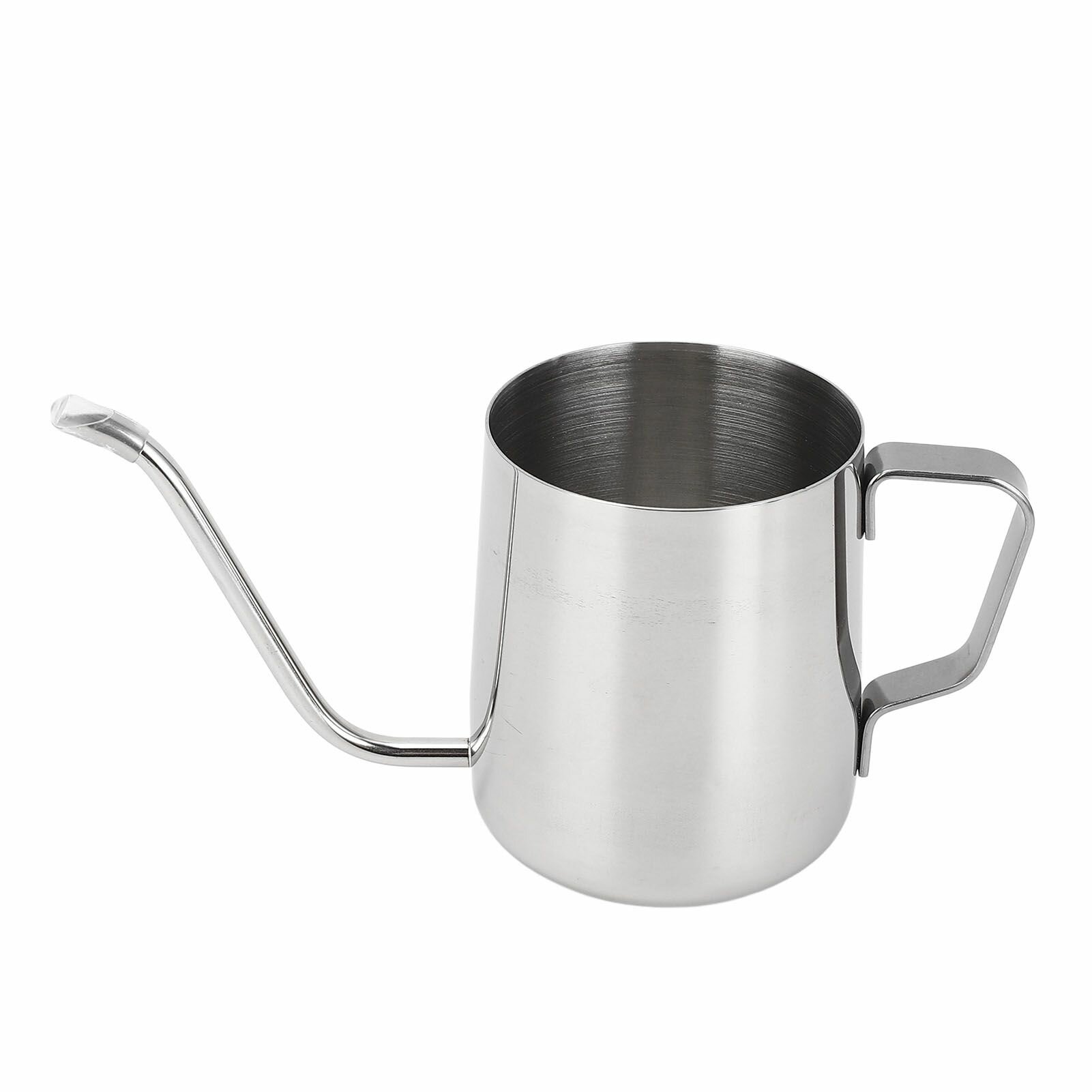 Нержавеющая стальная кофеварка с изогнутым носиком 350 мл для приготовления кофе в домашних условиях и на природе