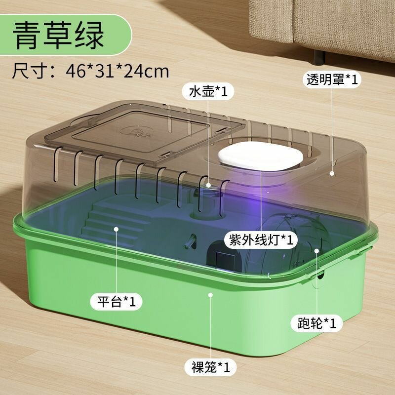 Золотой медведь, маленькая клетка, дешевые, большие, роскошные принадлежности для виллы, акриловый прозрачный домик против побега