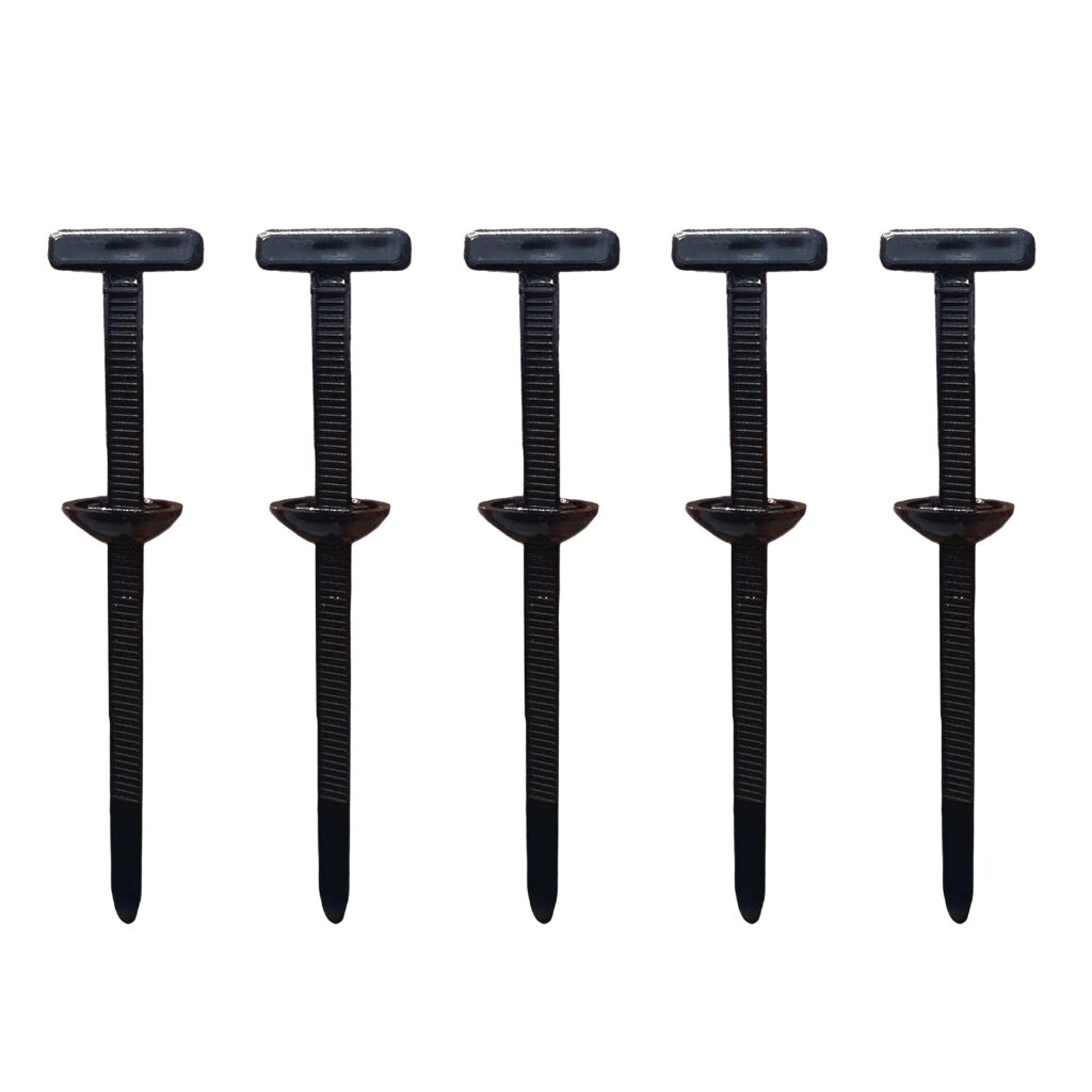 Нейлоновая универсальная пряжка для кабельной стяжки автомобильные Пластиковые Крепежные детали-черный 100ШТ