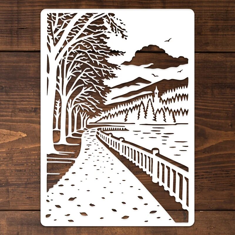 Трафареты PenhuaMoban для рисования 29*21 см