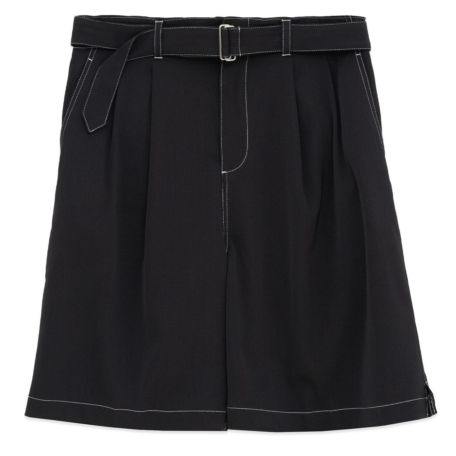 Шорты ШОРТЫ YOKE BELTED WIDE LEG SHORTS