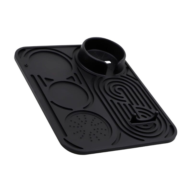 Силиконовый Кофейный Коврик Легкой очистки Подходит для ES601 ES701 Кофемашины для Приготовления Эспрессо Органайзер Для Инструментов Протектор Столешницы