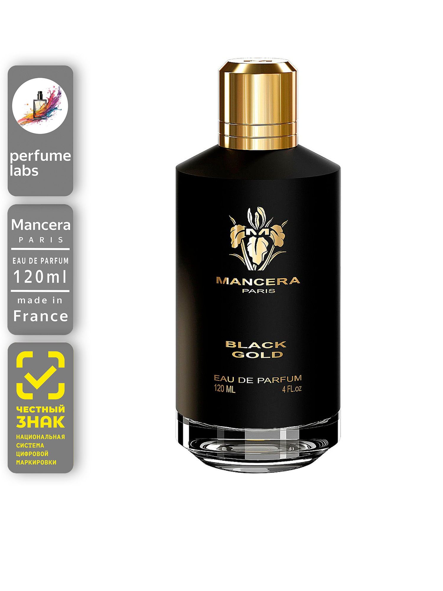 Mancera парфюмерная вода Black Gold pour Homme edp 120ml
