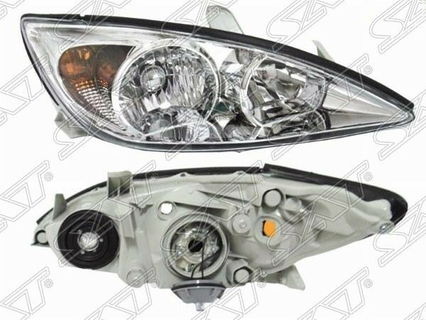 Фара SAT ST-212-11C6R Toyota Camry XV30 01-04 справа/ Галоген/ Ручная регулировка