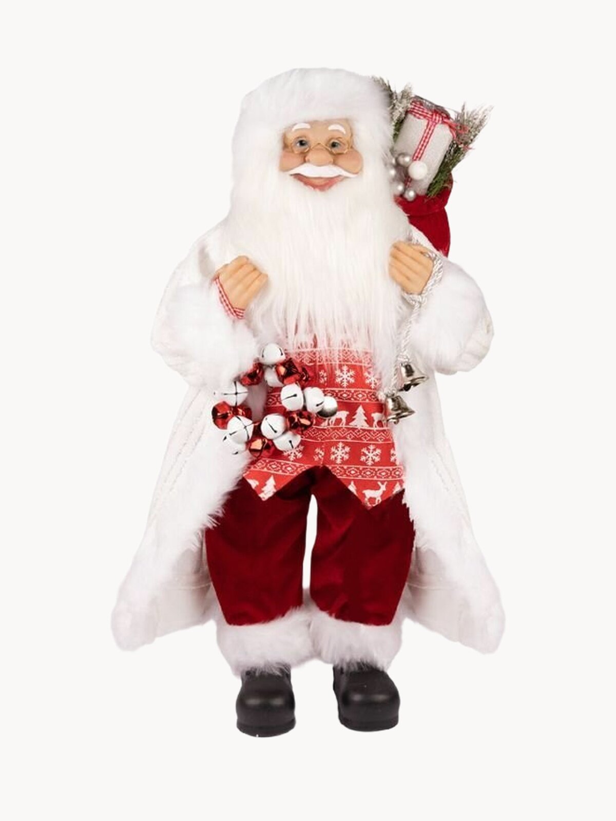 Фигурка на Новый Год под елку Дед Мороз MAXITOYS 45 см MT-150323-2-45