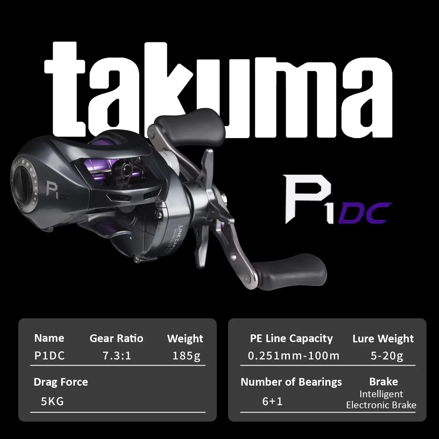 Takuma P1 DC Катушка, Right Hand, P1DC
