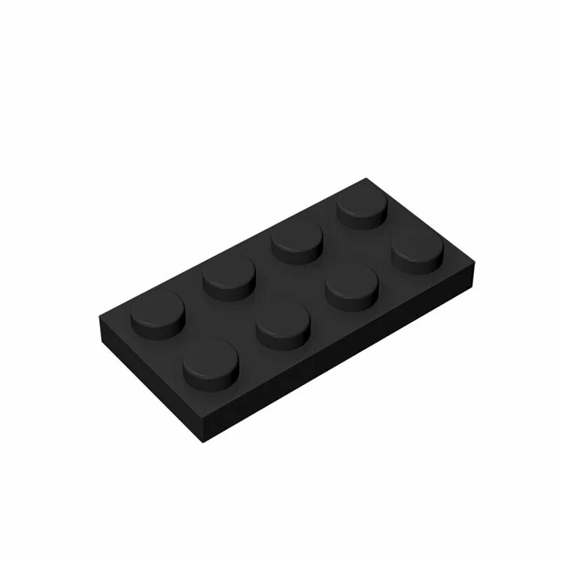 Черный LEGO Brick 2x4