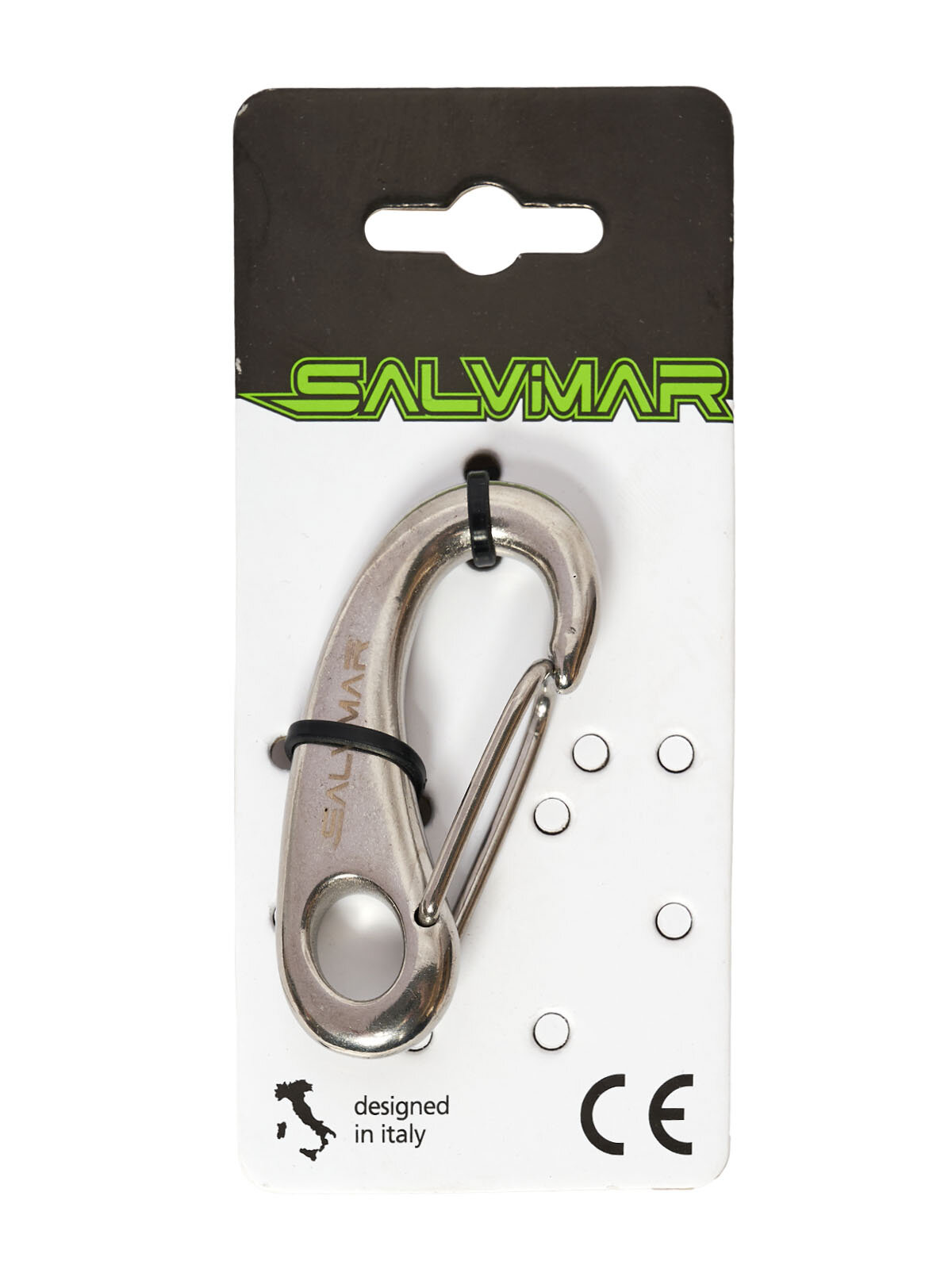 Карабин Salvimar HEAVY, сталь AISI316, 70 мм, 300 кг