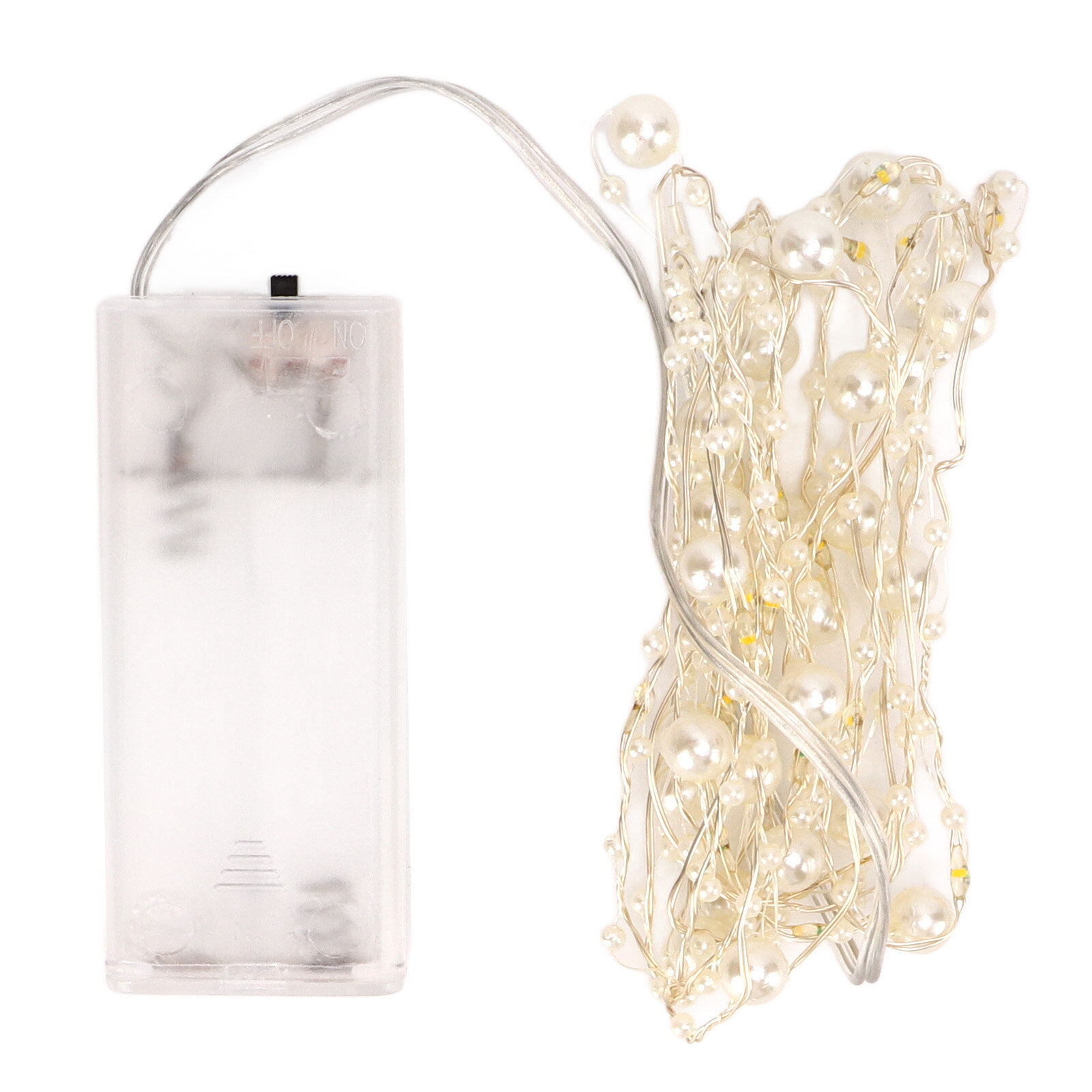 4 шт, бусины, гирлянды, белый жемчуг, сделай сам, привлекательные декоративные пластиковые металлические низковольтные светодиодные гирлянды