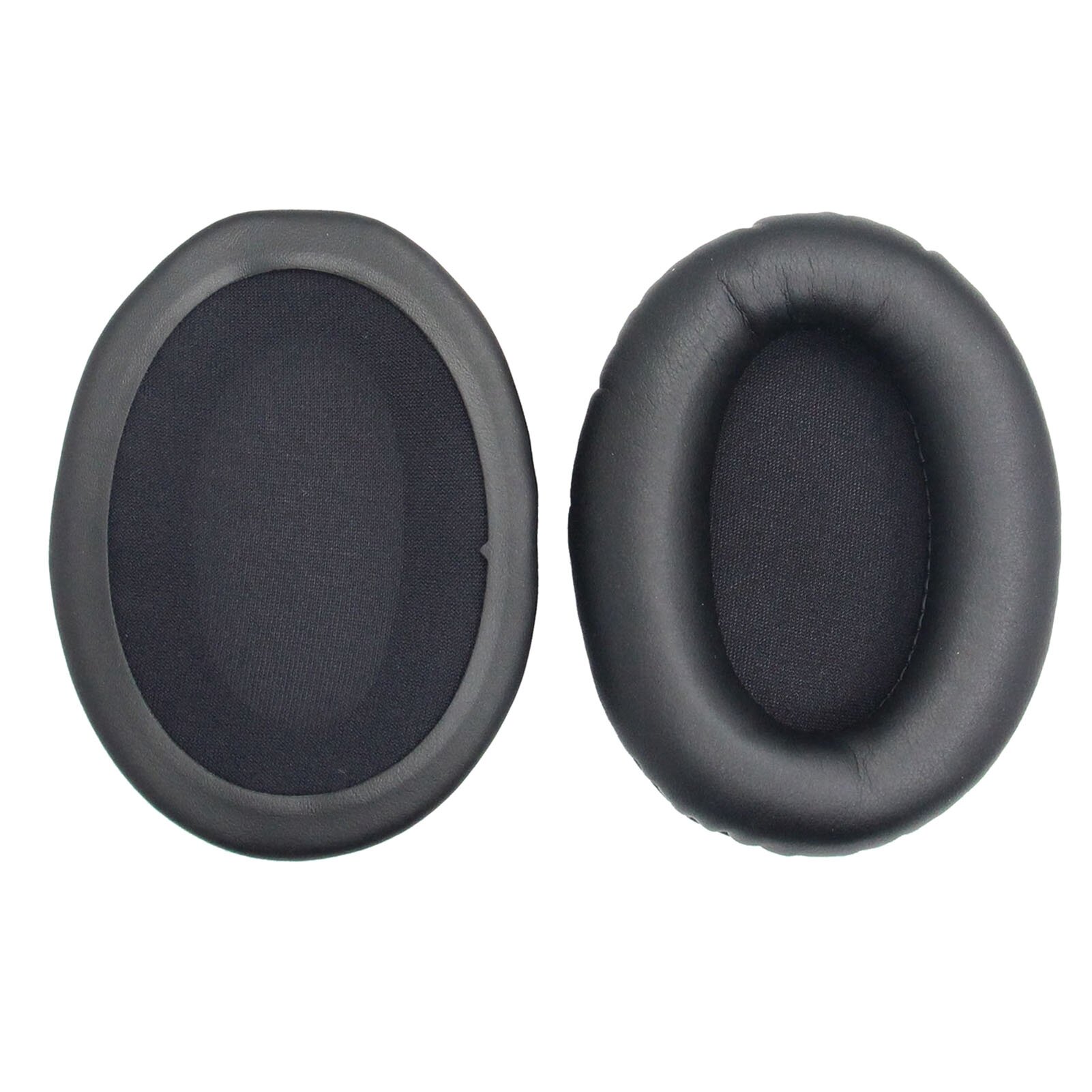 Амбушюры дышащие, замена, для Kingston HyperX Cloud II, черная протеиновая кожа