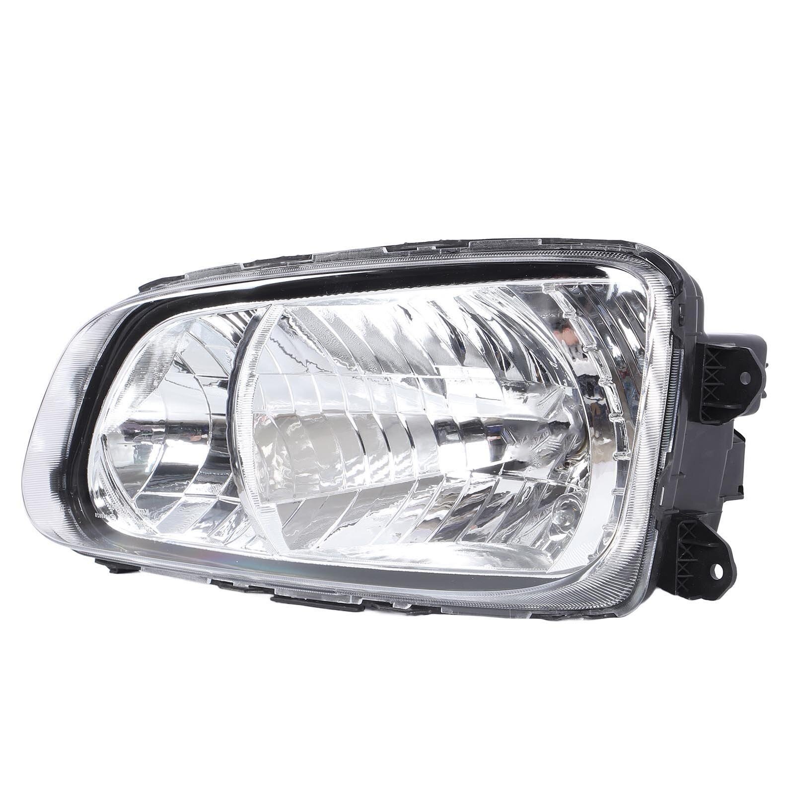 Фара в сборе, изготовленная из атмосферостойкого ABS-PC материала с прозрачной линзой, для замены на Hino 500 Mega Ranger, левая.