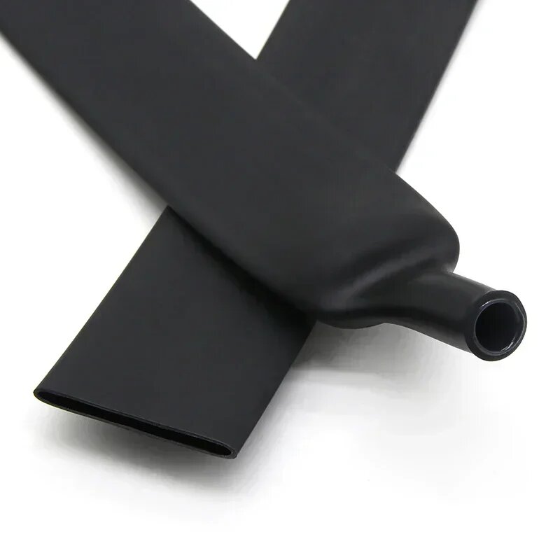 Термоусадочная трубка с клеем 1,6-50 мм PE Dia 30mm, черный