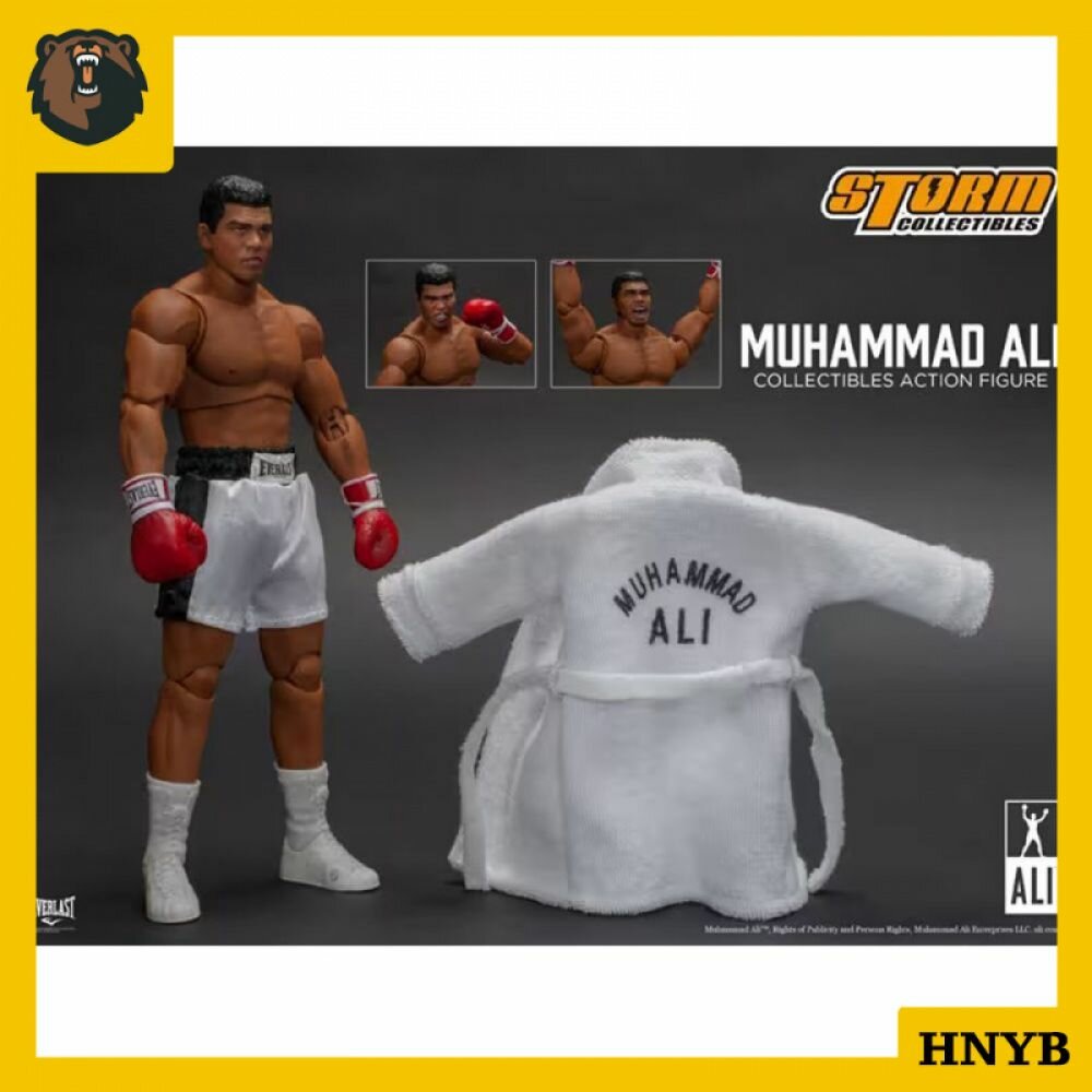 Фигурка Мухаммед Али Muhammad Ali король бокса действующая игрушки 18 см-