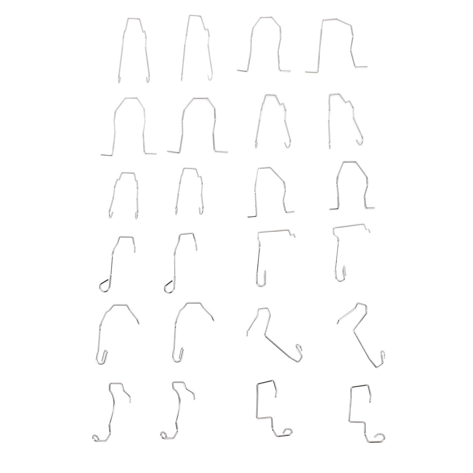 24 Шт Автомобильный Зажим Для Лампы Накаливания Из Нержавеющей Стали, Устойчивый К Коррозии, Универсальный Фиксатор Фары, Пружина для Ламп H1 H3 H4 H7