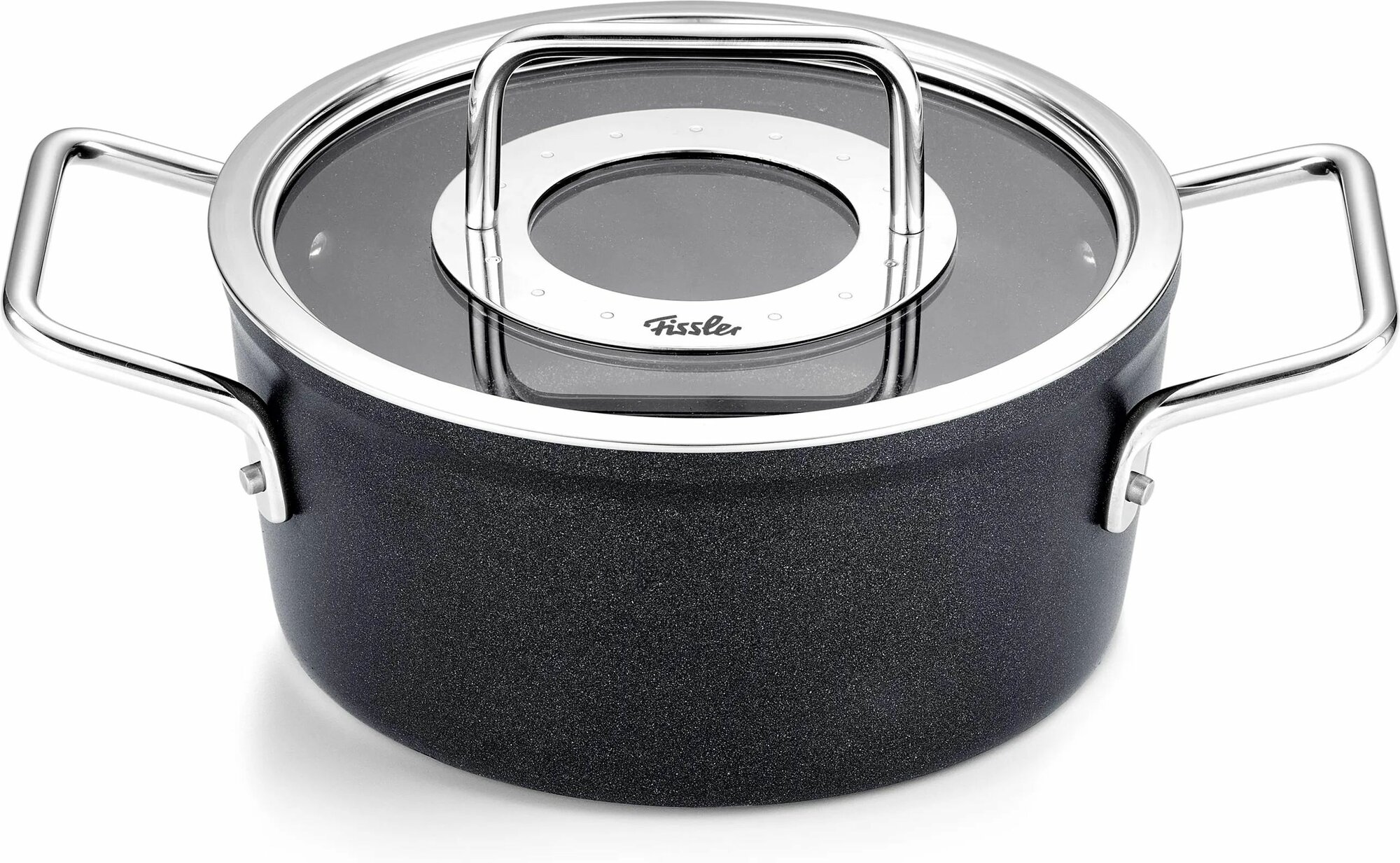 Алюминиевая Кастрюля С Крышкой Fissler Adamant 18 Cm (156115180000)