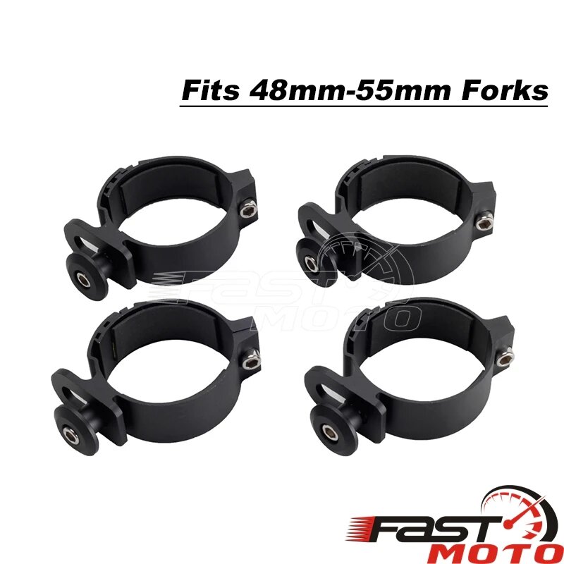 Обтекатель фары мотоцикла 35-55 мм 39 мм 41 мм 45 мм 49 мм зажим вилки для Harley Sportster XL 883 1200 Dyna Softail fit 48-55mm