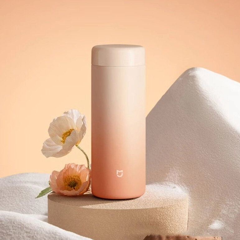 Вакуумная фляга Xiaomi Pocket Edition портативная из нержавеющей стали 316 350 мл