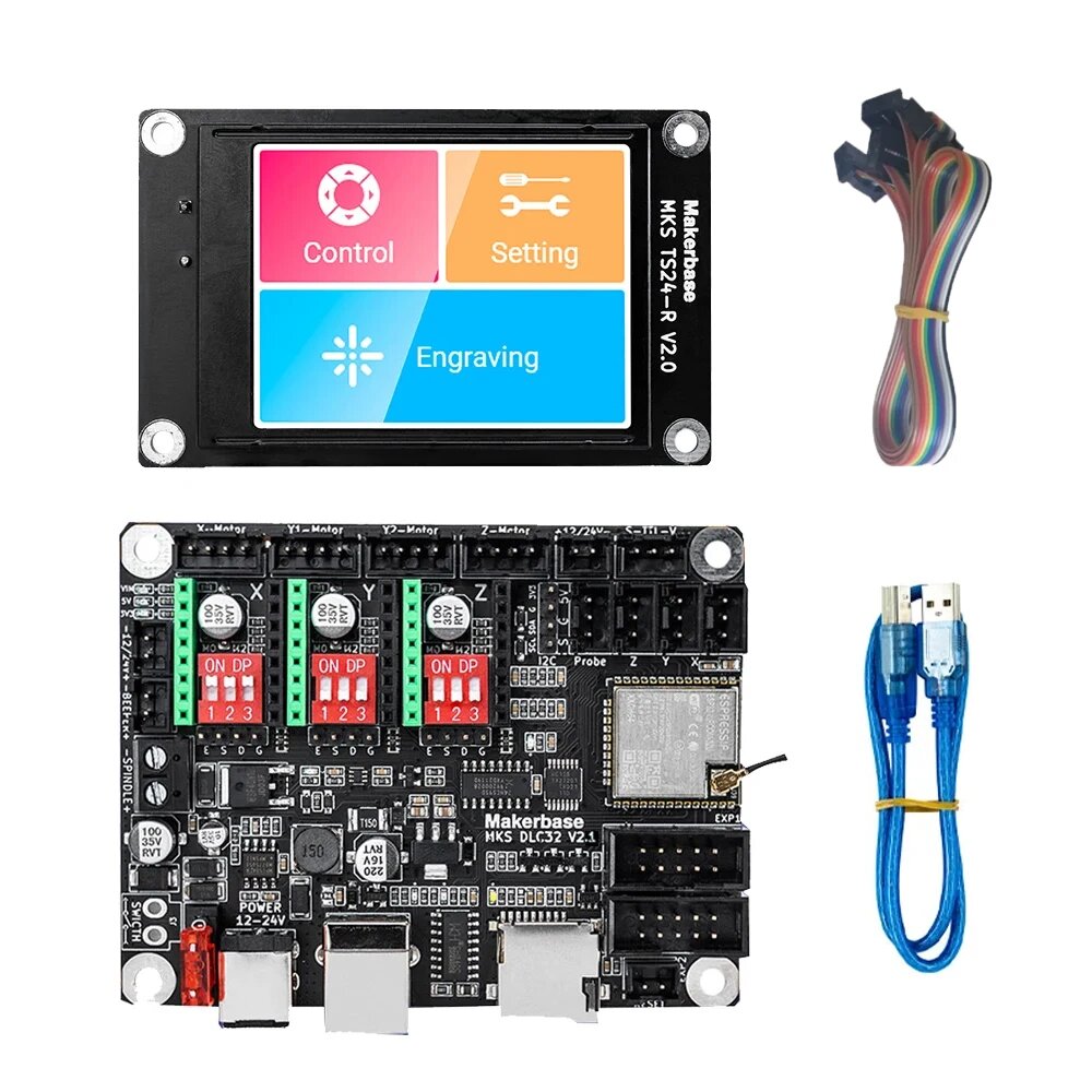 Материнская плата TWO TREES MKS DLC32 V2.1 для лазерной гравировальной машины