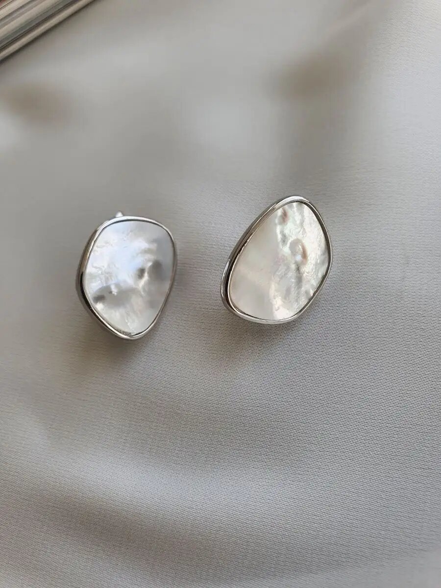 Серьги, перламутр