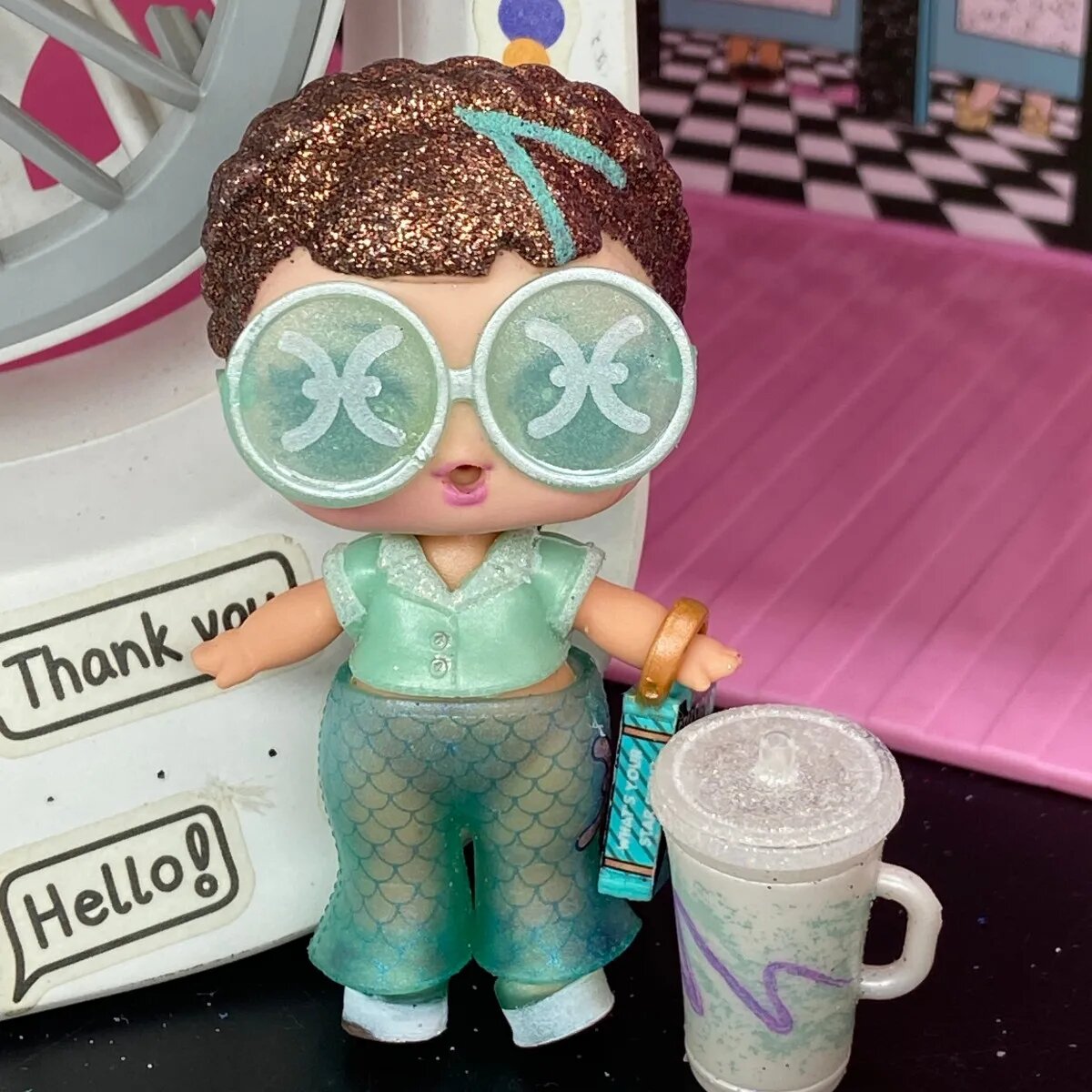 8CM LOL Doll Collectible Girl DIY Toy Doll Set Includes Doll Clothes, Shoes and Accessories Children's Birthday Gift