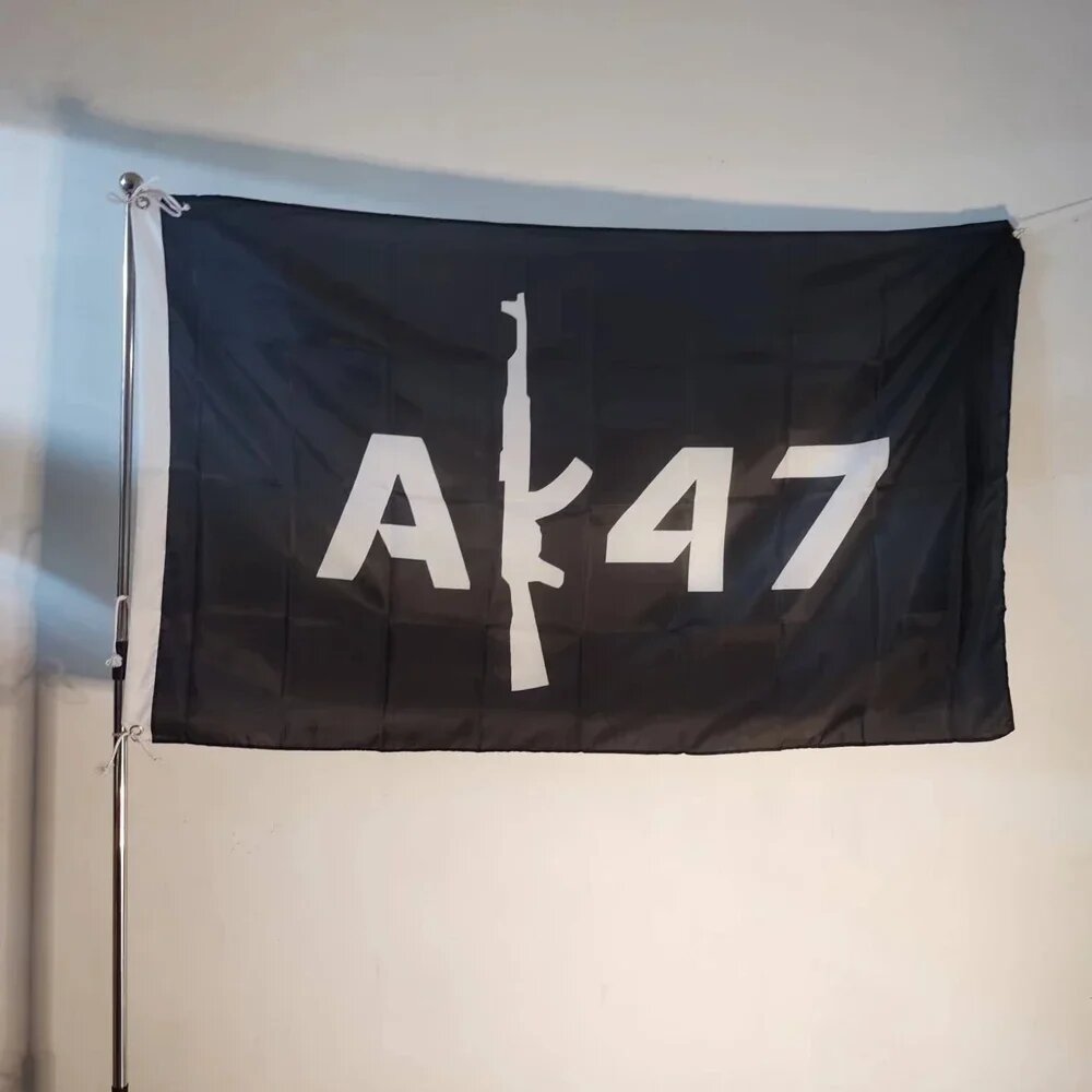 Флаг АК-47 OIMG, полиэстер
