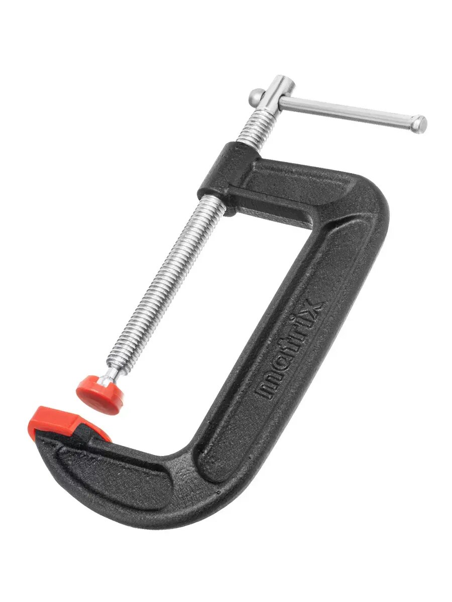 Струбцина G-образная, ширина зажима 125 мм, MATRIX 20605