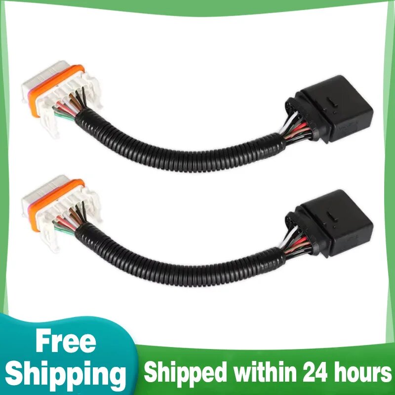 Жгут проводов адаптера фар для Volkswagen Touareg 2004-2007 гг, 2 шт.