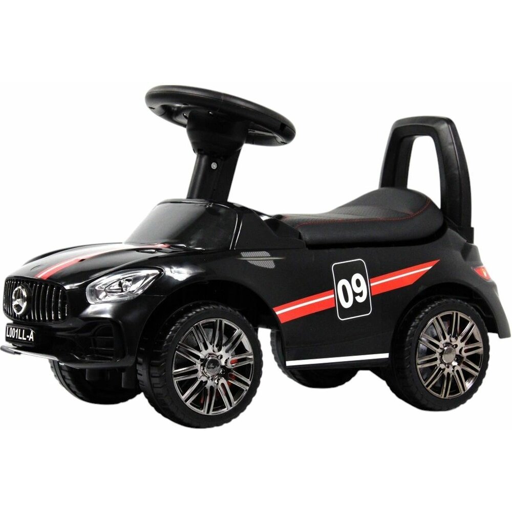 Детский толокар RiverToys (L001LL-A-BLACK) черный Чёрный 3+