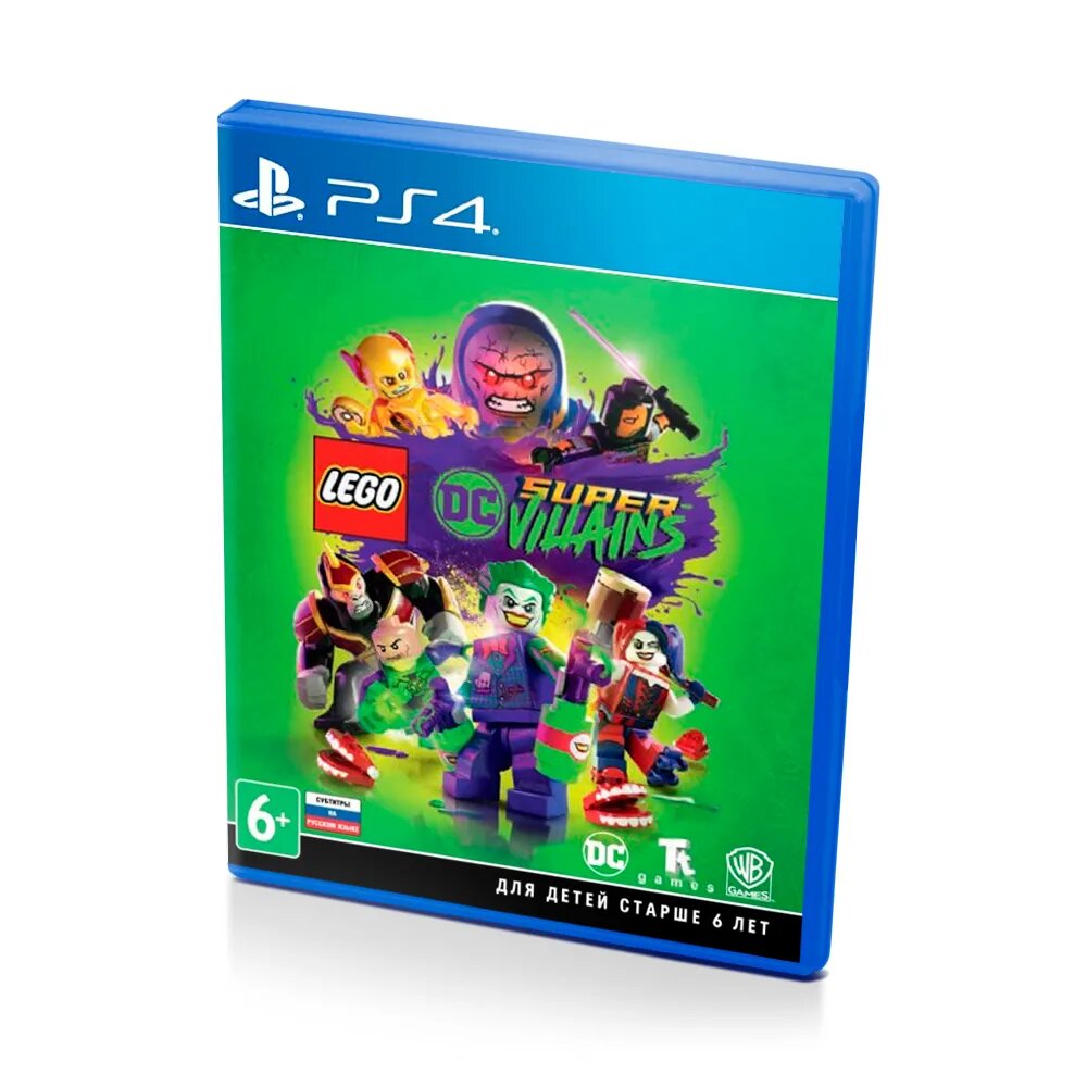 LEGO DC Super-Villains Суперзлодеи (PS4/PS5, рус.) русская обложка