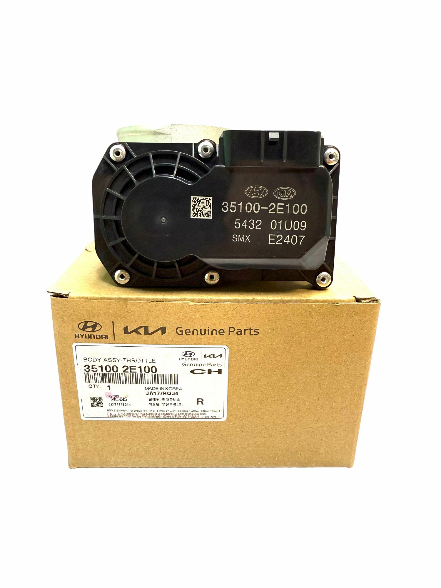 Дроссельная заслонка 351002E100 Hyundai/Kia