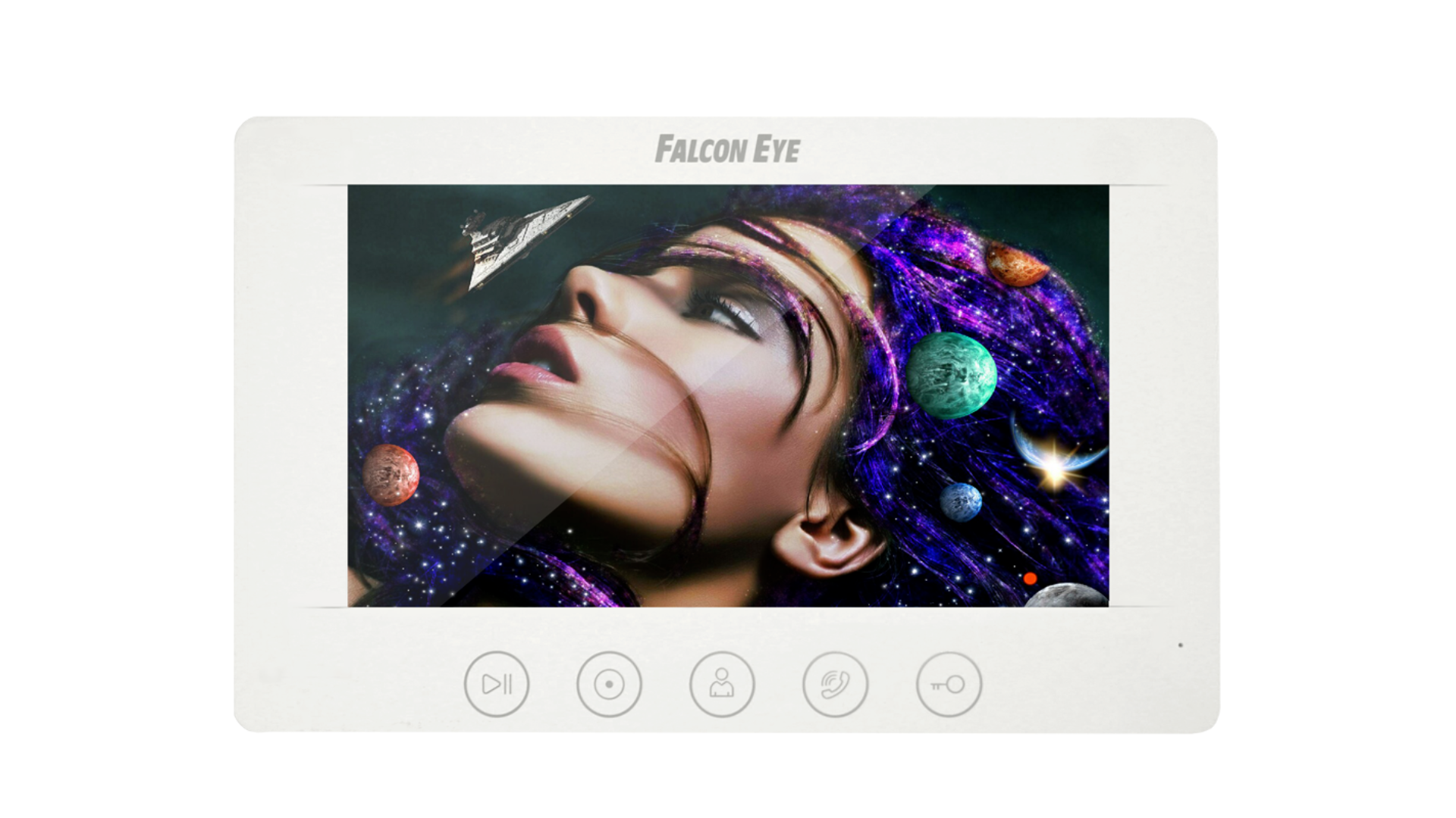 Монитор видеодомофона Falcon Eye Cosmo HD Plus, цветной, AHD, CVI, TVI (1080р/720p) или CVBS, экран 7"