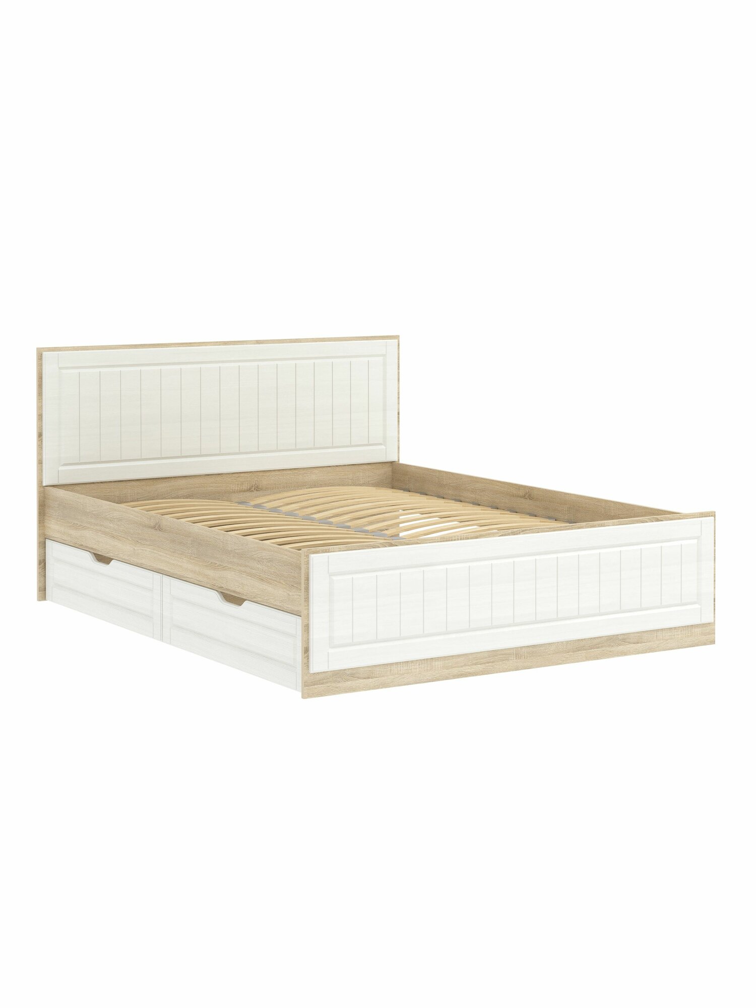 Кровать Оливия НМ 040.34+ящик НМ 040.39 сп. место 160х200 см